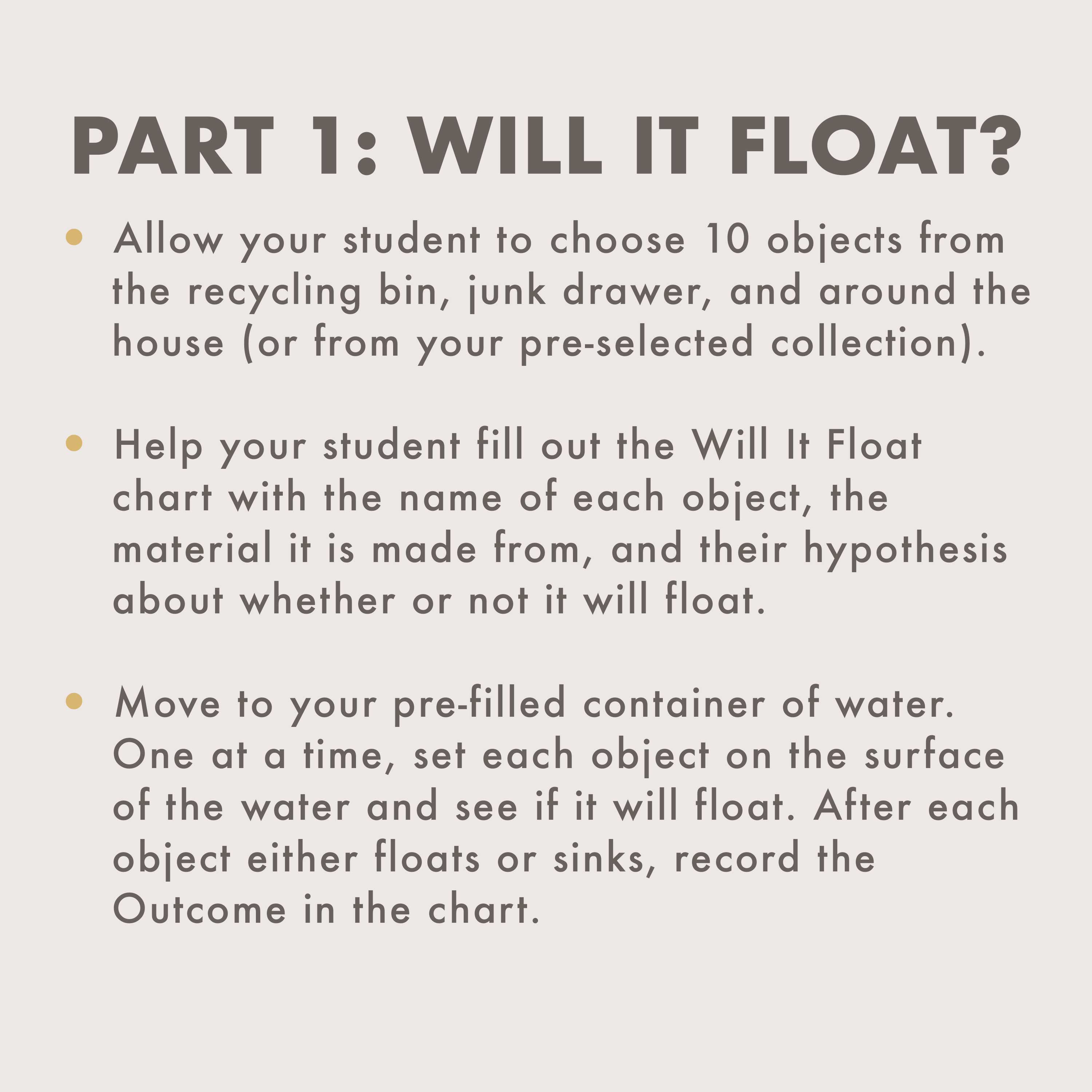 Will it Float? – A Creative Confluence